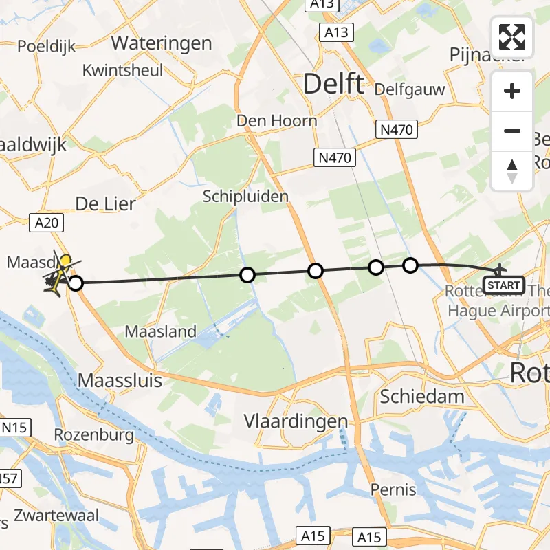 Lifeliner 2 naar Maasdijk, Maasdijk | 5 april 2025 9:45 | TraumaRadar.nl