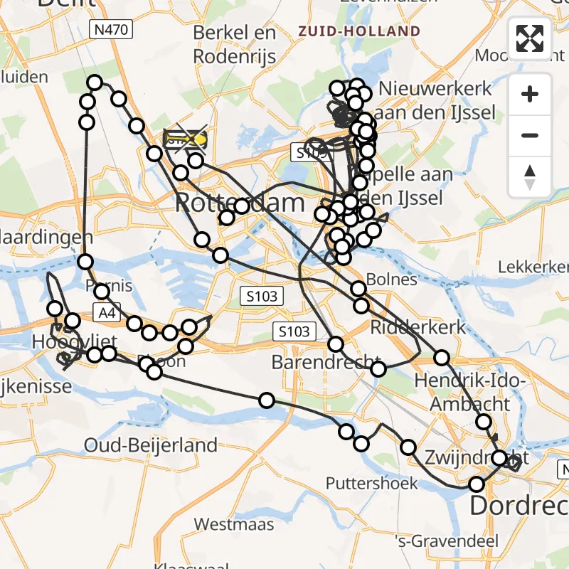 Politiehelikopter naar Rotterdam The Hague Airport, Achterdijk | 21 ...