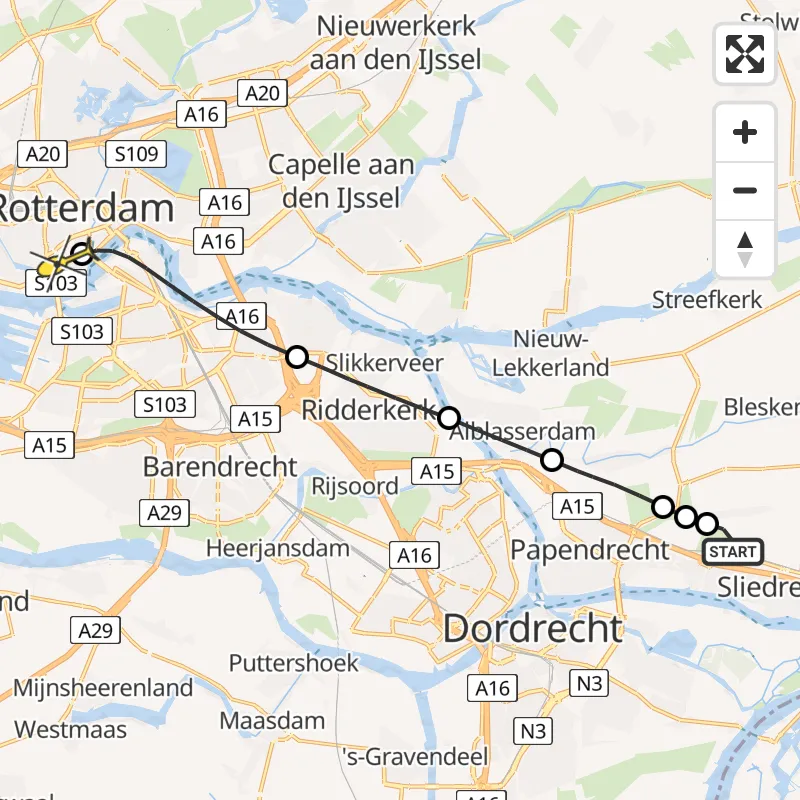 Lifeliner 2 naar Erasmus MC, Westeinde | 17 november 2025 13:07 ...