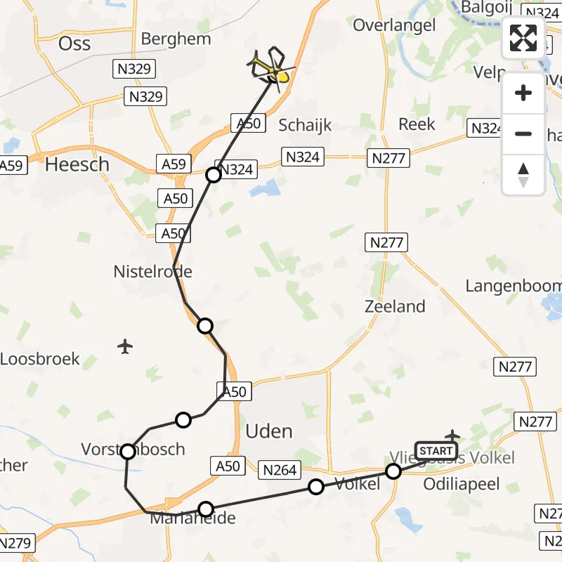 Lifeliner 3 naar Herpen, Rondweg Volkel | 2 december 2025 16:15 ...