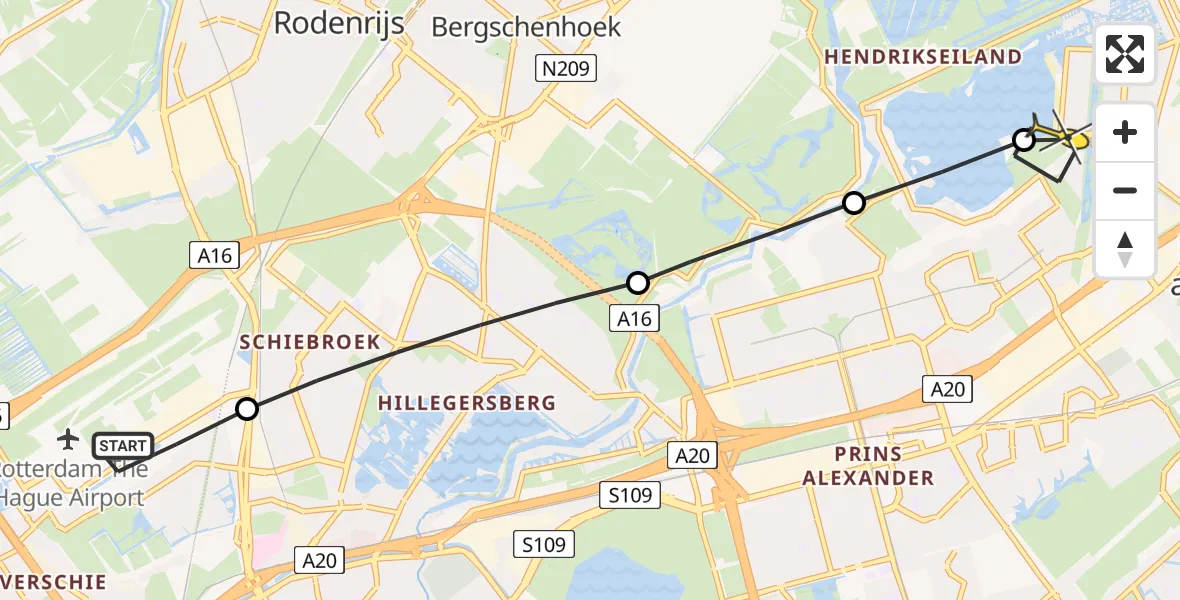 Lifeliner 2 naar Rotterdam, Willem van der Kulkstraat | 5 december 2025 ...