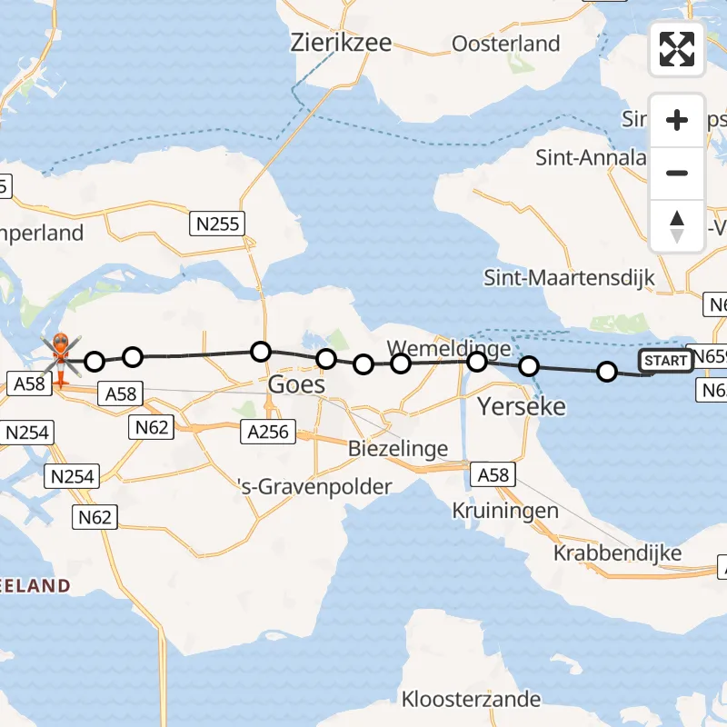 Kustwachthelikopter naar Vliegveld Midden-Zeeland, Calandweg | 6 ...