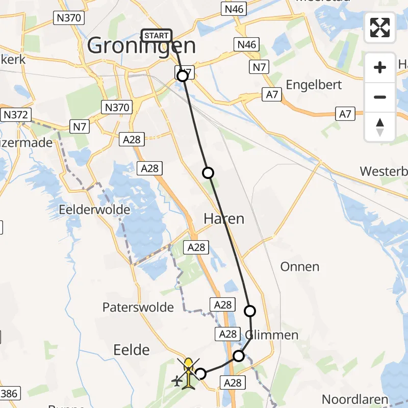 Lifeliner 4 naar Groningen Airport Eelde, Machlaan | 14 januari 2026 23 ...