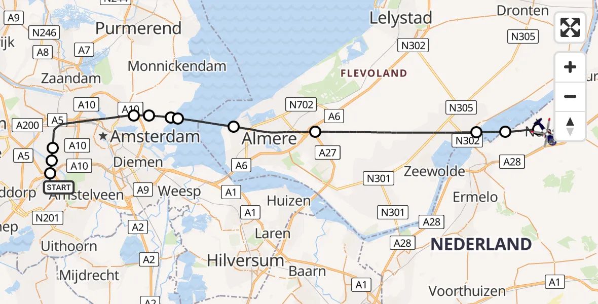 Politiehelikopter onderweg vanuit Amsterdam Vliegveld Schiphol | 19 ...