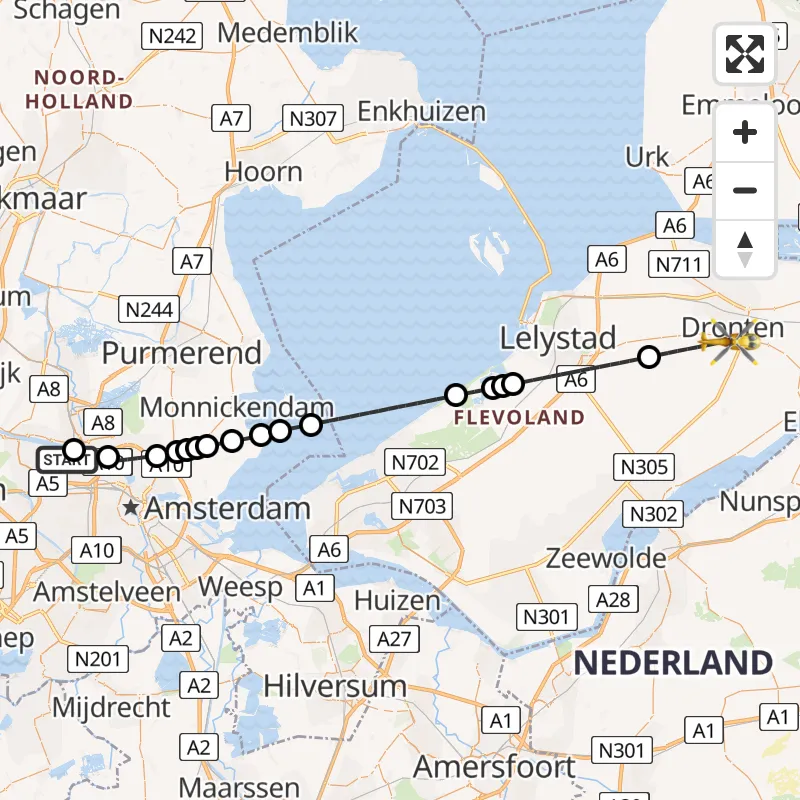 Lifeliner 1 naar Dronten, De Zuid | 28 januari 2026 16:53 | TraumaRadar.nl