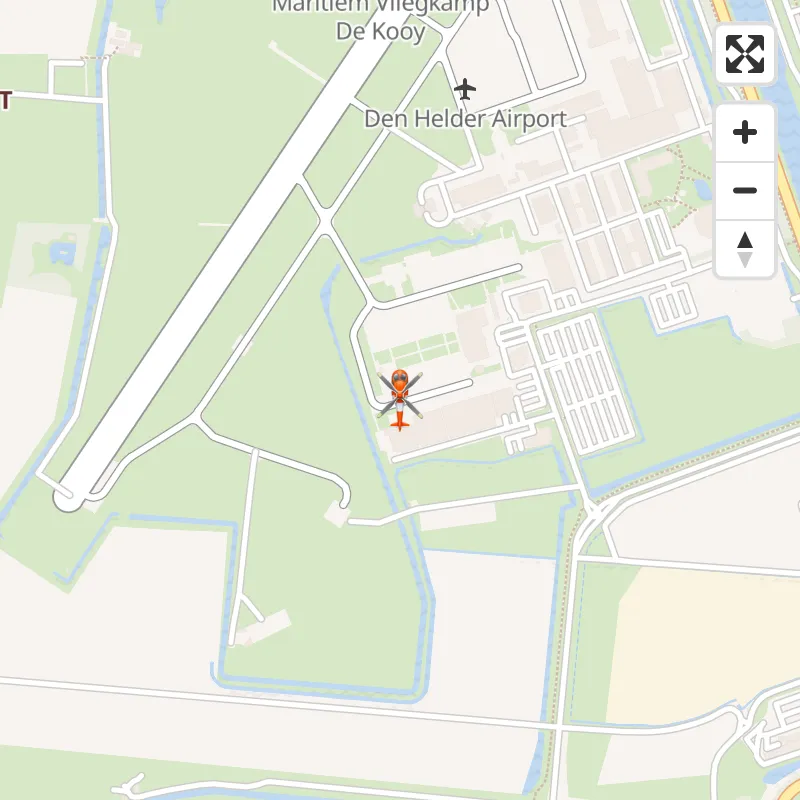 Kustwachthelikopter naar Militair vliegveld De Kooy / Den Helder ...