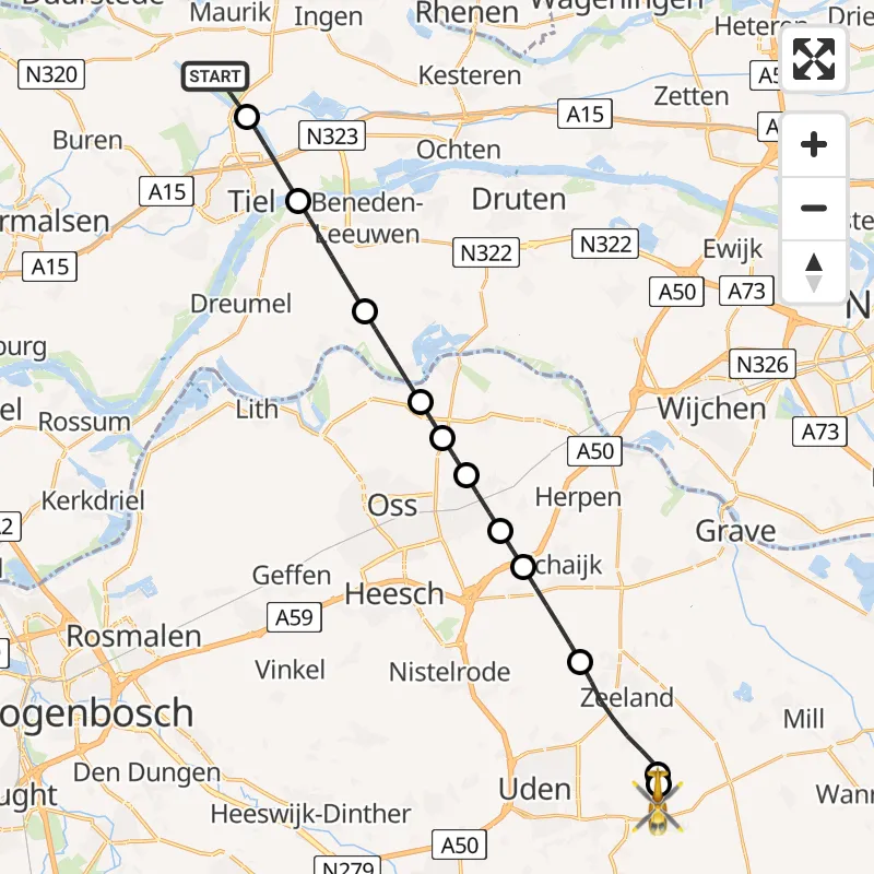 Lifeliner 3 naar Vliegbasis Volkel | 29 mei 2026 8:54 | TraumaRadar.nl