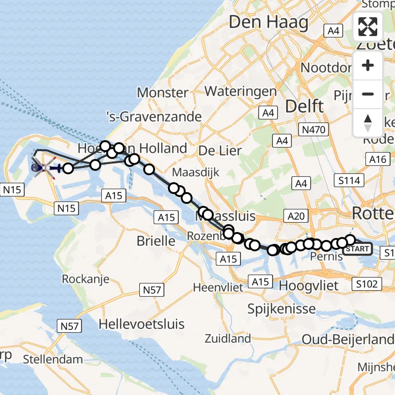 Politiehelikopter naar Maasvlakte Rotterdam, Europaweg | 3 juni 2026 11 ...
