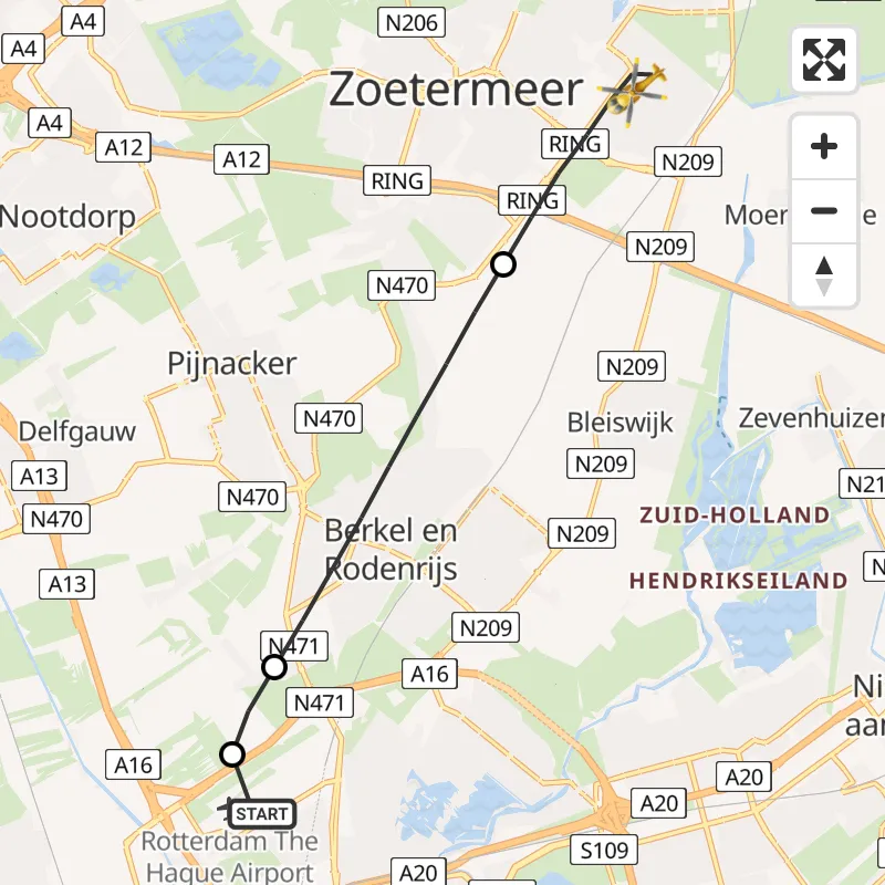 Lifeliner 2 naar Zoetermeer, Streefkerkstraat | 5 juni 2026 15:36 ...