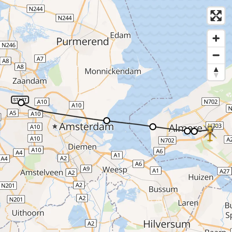 Lifeliner 1 naar Almere, J.H. van 't Hofflaan | 12 juni 2026 21:13 ...