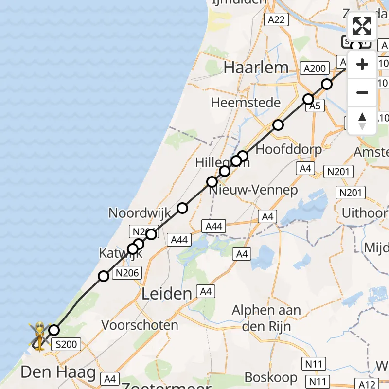 Lifeliner 1 naar 's-Gravenhage, Noorderstrand | 14 juni 2026 2:14 ...