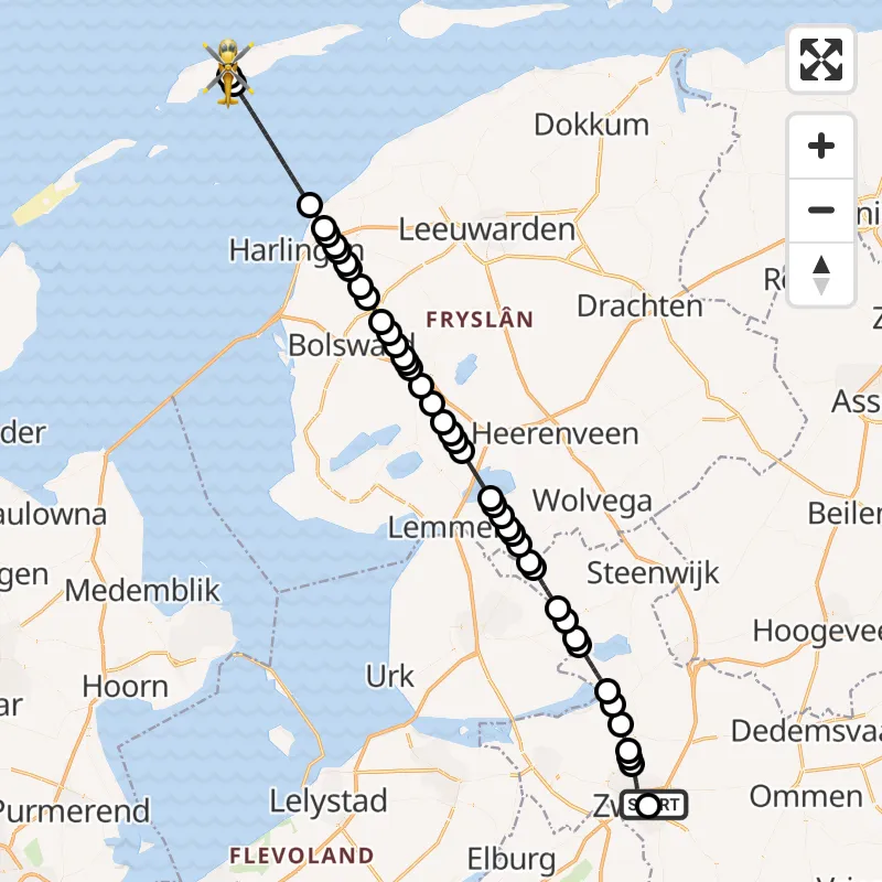 Ambulancehelikopter naar Terschelling Heliport | 15 juni 2026 16:29 ...